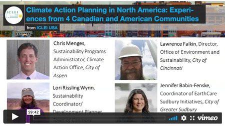 Climate Action Planning in North America Experiences from 4 Canadian ...