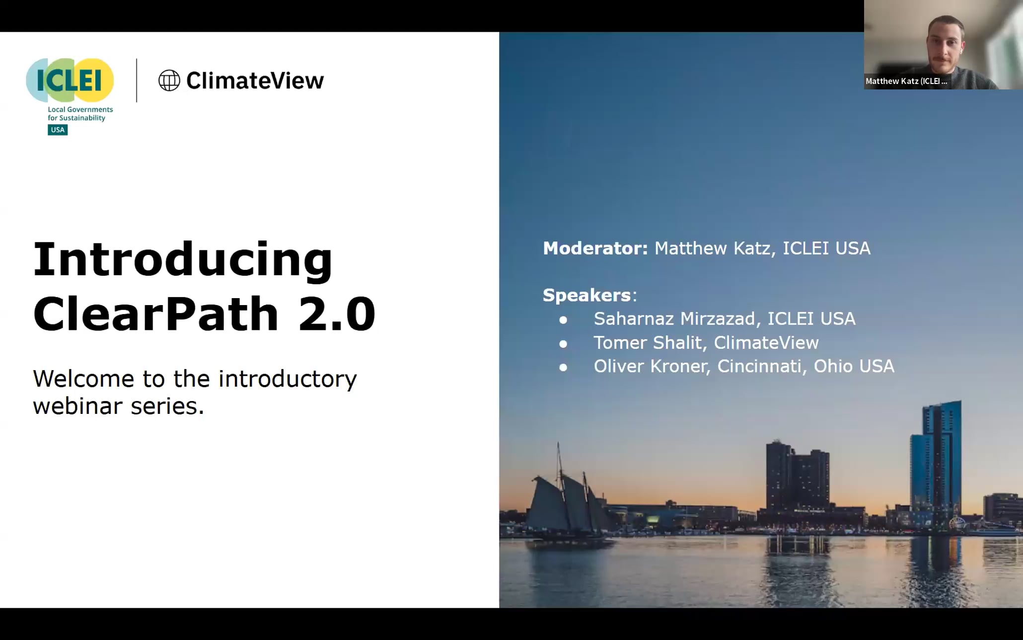 Webinar 1: ClearPath 2.0 Introductory Webinar Series | ICLEI USA