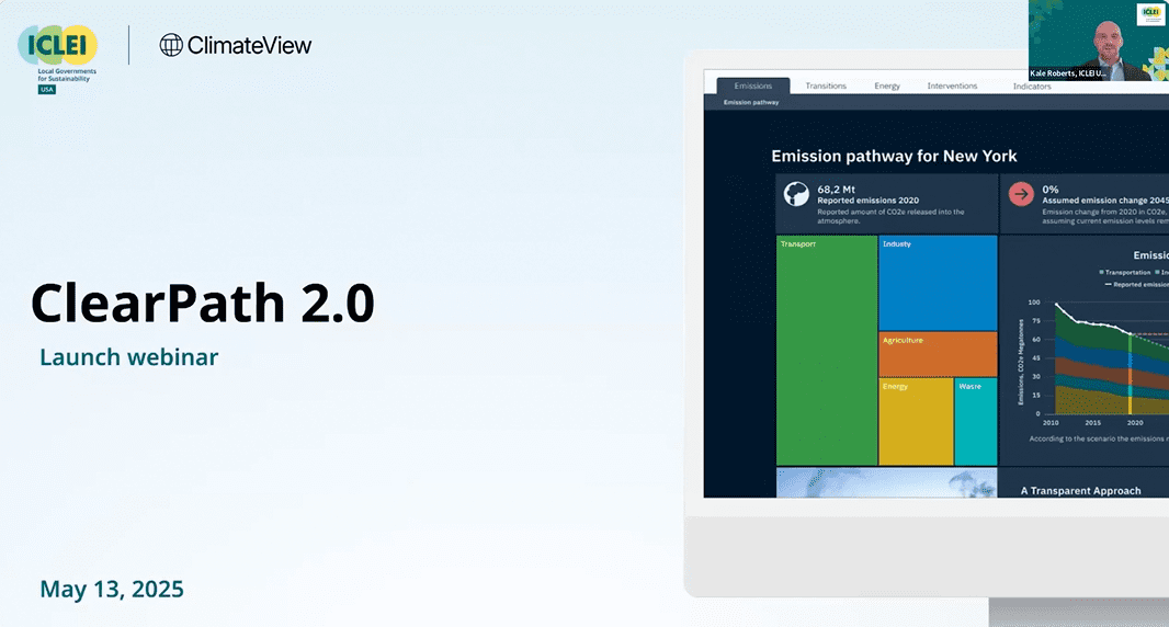 ClearPath 2.0 Launch Webinar | ICLEI USA
