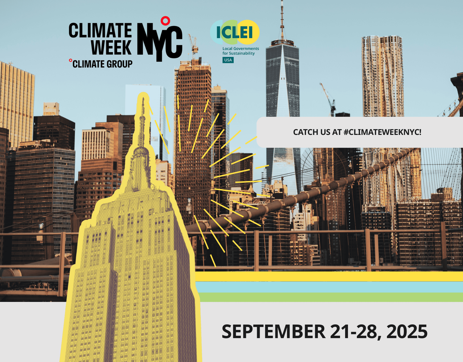 ICLEI Agenda at Climate Week NYC 2025 | ICLEI USA